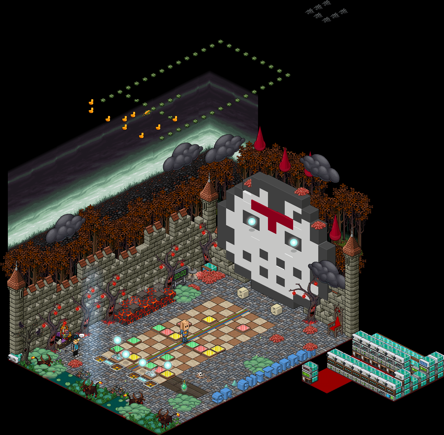 [ES] Casa del Zodiaco – Segunda Parte – HabboTemplarios