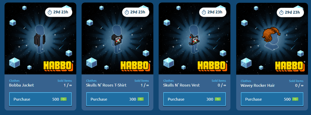 [NFT] En venta: Coleccionables Rockstar – Parte 1 – HabboTemplarios